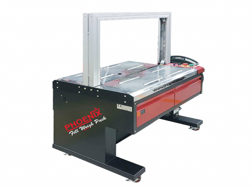 AUTOMATIC STRAPPING MACHINE - ARCH TYPE (JN-85E) - Phoenix Dison Tec LLC