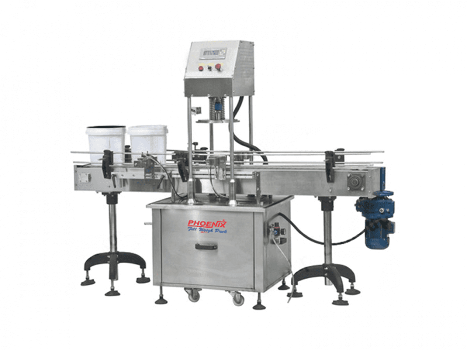 Buy Semi Automatic Cap Lid Pressing Machine Online At Best Price - Phoenix